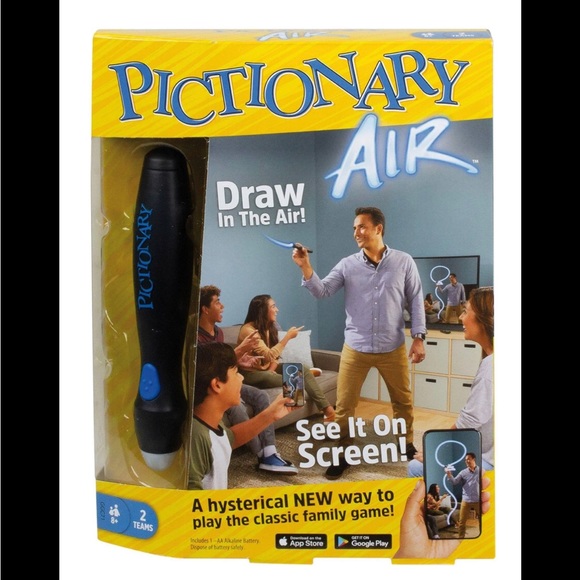 Mattel | Toys | Pictionary Air Family Game Kids | Poshmark
